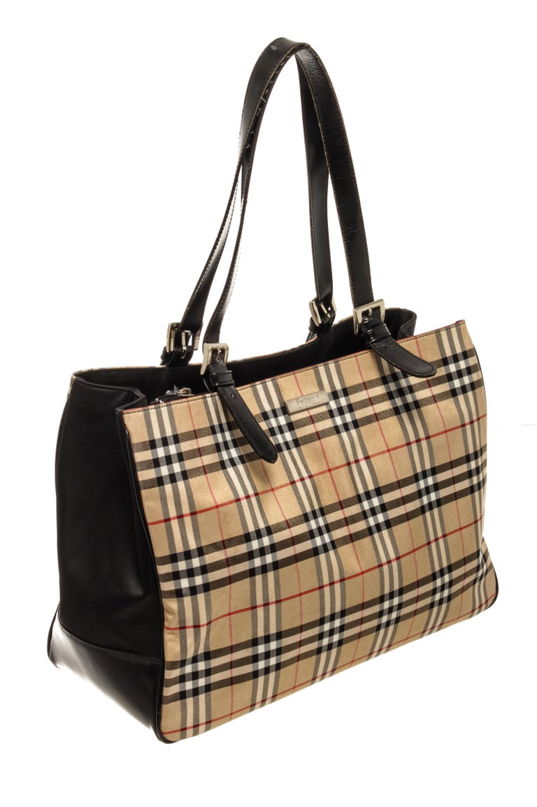 Burberry Leather Shoulder Bag at 1stDibs