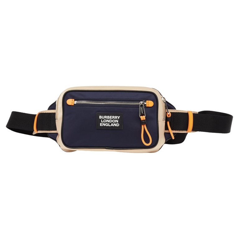 Burberry Multicolor Nylon Logo Patch Bum Bag at 1stDibs