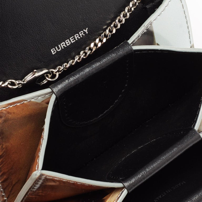 Burberry Multicolor Patent Leather Jessie Bambi Wallet on Chain For ...