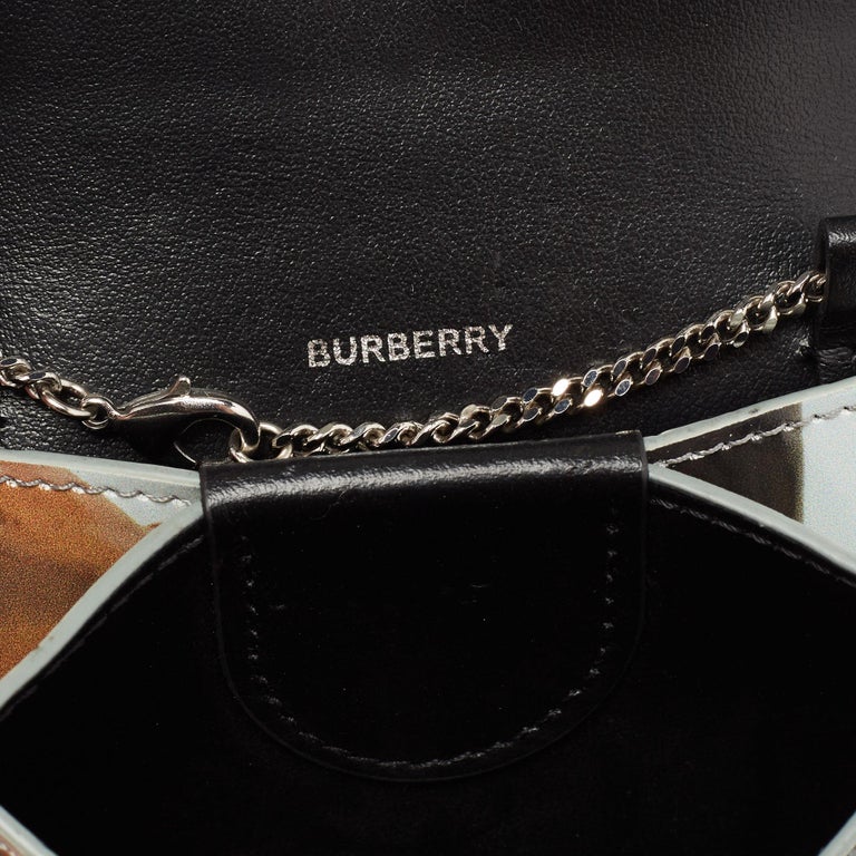 Burberry Multicolor Patent Leather Jessie Bambi Wallet on Chain For ...