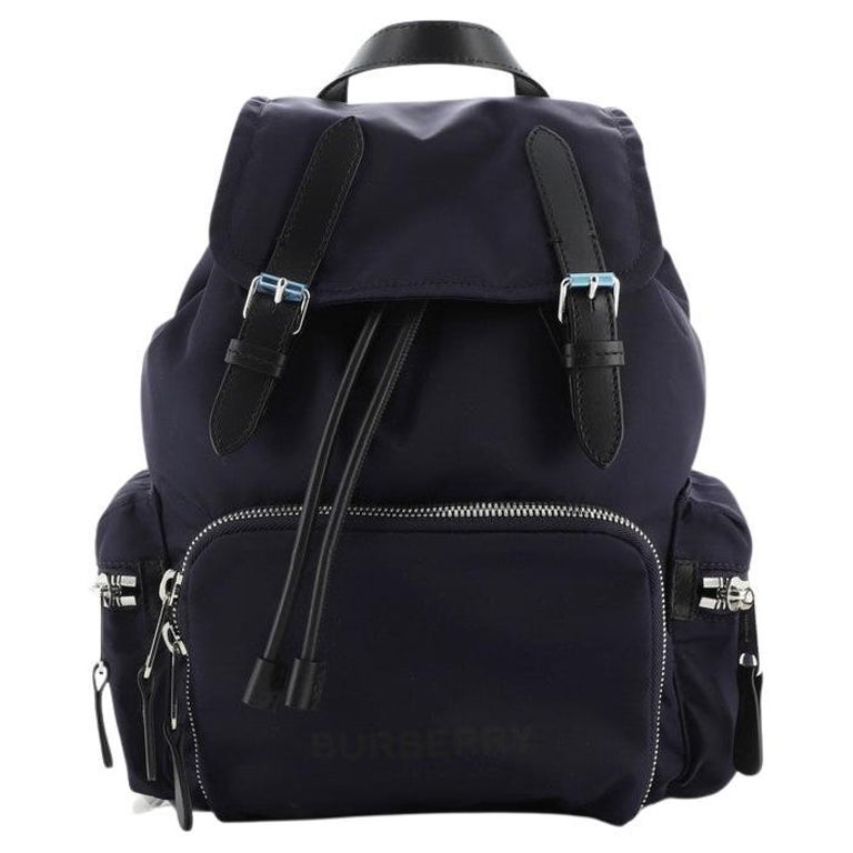 Burberry Rucksack Backpack Nylon with Leather Medium at 1stDibs