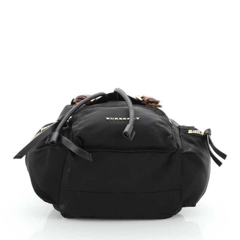 Burberry Rucksack Backpack Nylon with Leather Small at 1stDibs ...