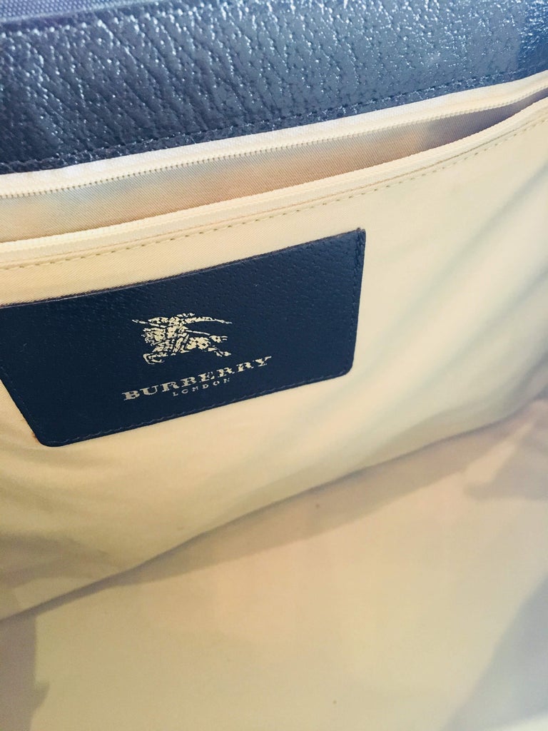 Burberry Vinyl Tote Bag at 1stDibs | burberry vinyl bag