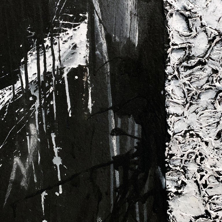 "Burial" Mixed-Media on Canvas by Jake Blake For Sale at 1stDibs