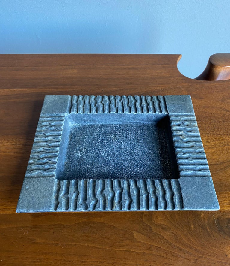 Burke Cast Aluminum Ashtray, circa 1965 For Sale at 1stDibs