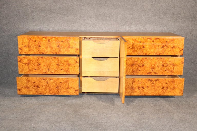 Burl "Alpha" Dresser By Lane For Sale at 1stDibs