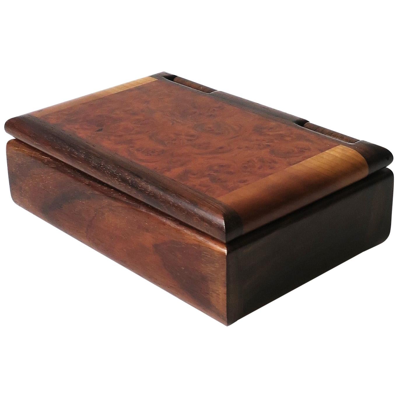 American Victorian Style Brass Jewelry Box by Wade Manufacturing Group ...