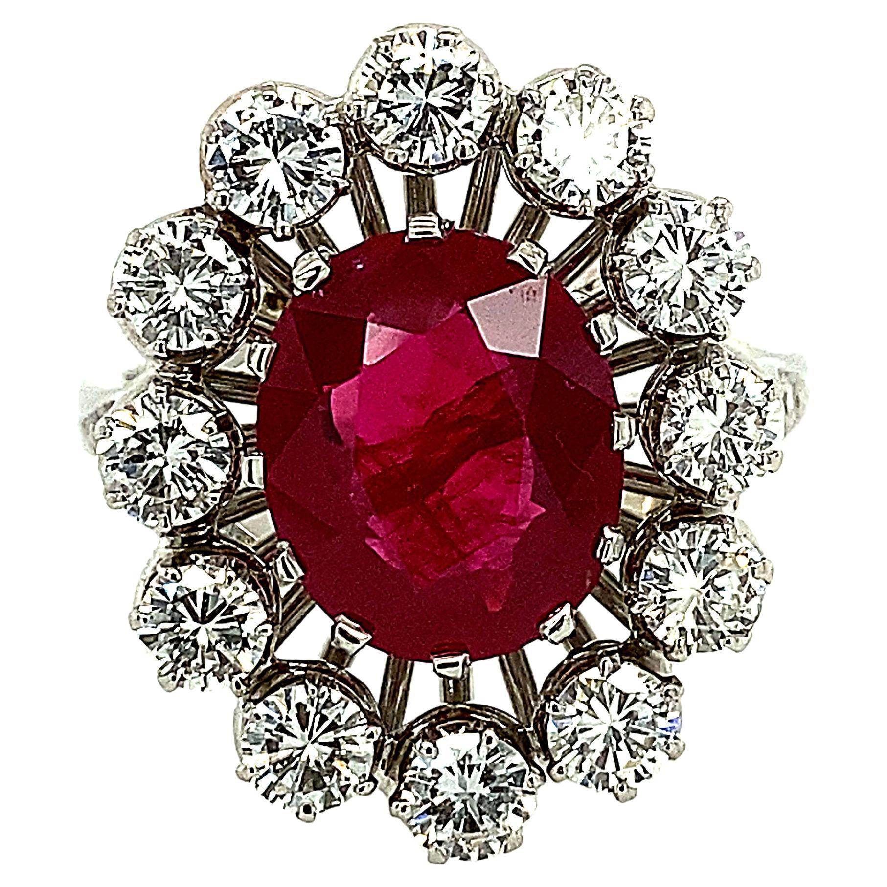 Bvlgari Gold Diamond and Burmese Ruby Ring at 1stDibs | bulgari ruby ...