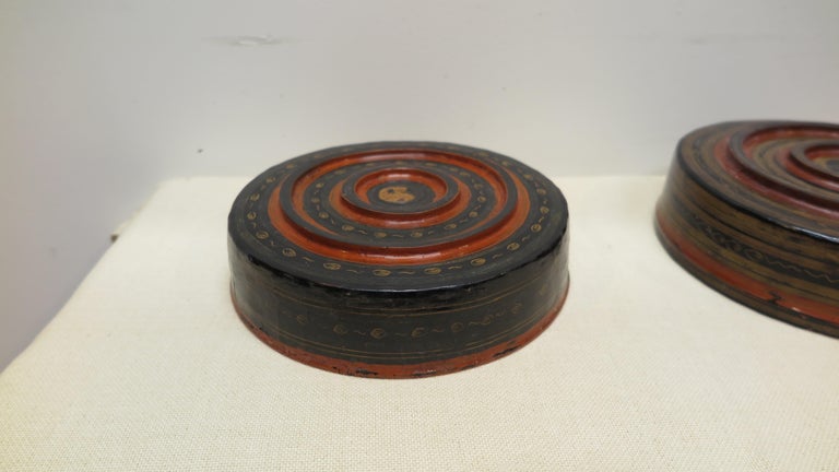 Burmese Lacquerware Betel Box For Sale at 1stDibs