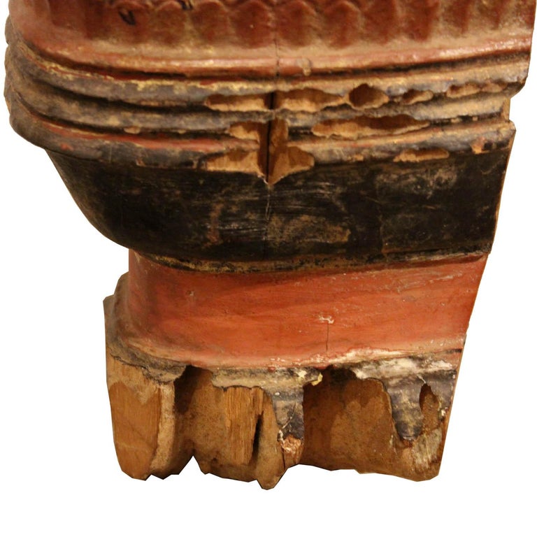 Burmese Sitting Monk at 1stDibs