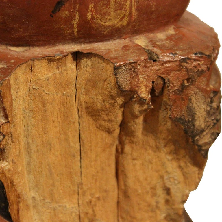 Burmese Sitting Monk at 1stDibs