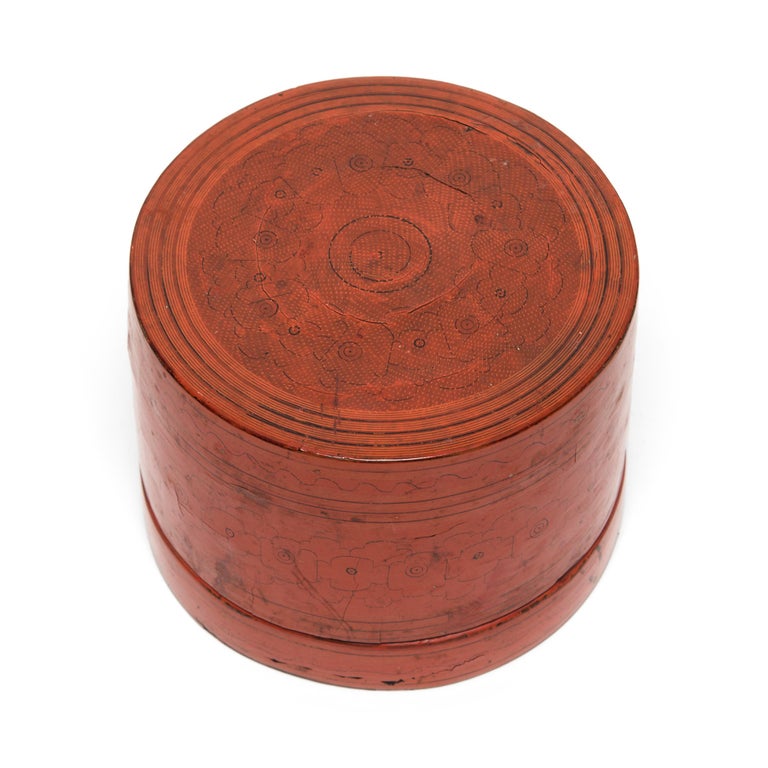 Burmese Yun Stacking Betel Box at 1stDibs