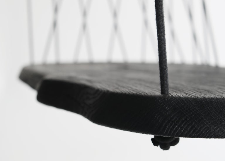 Burned Floating Divan For Sale at 1stDibs