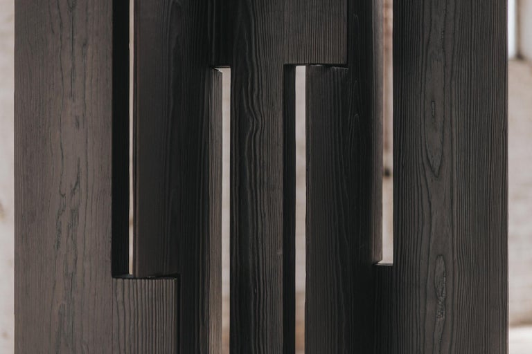 Burned Wood Norma Paravent Age-Old Technique ‘Shou Sugi Ban' Big by Tim ...