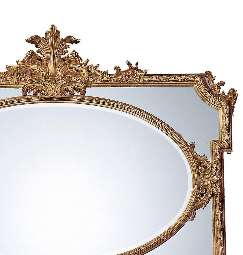 Burnished Gold Mirror by Spini Firenze For Sale at 1stDibs