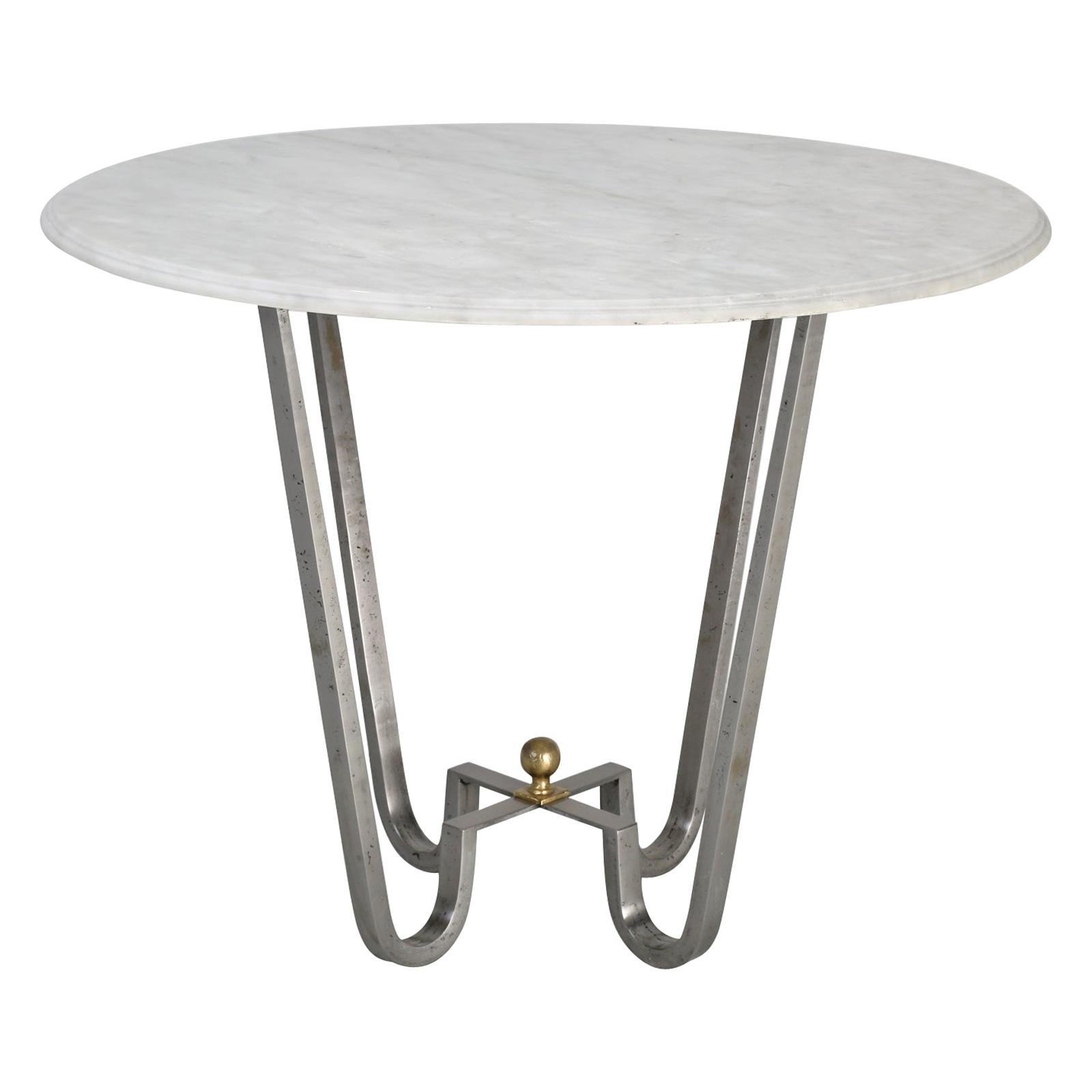 Exquisite Art Deco Center Hall/Occasional Table With Starburst Inlayed ...