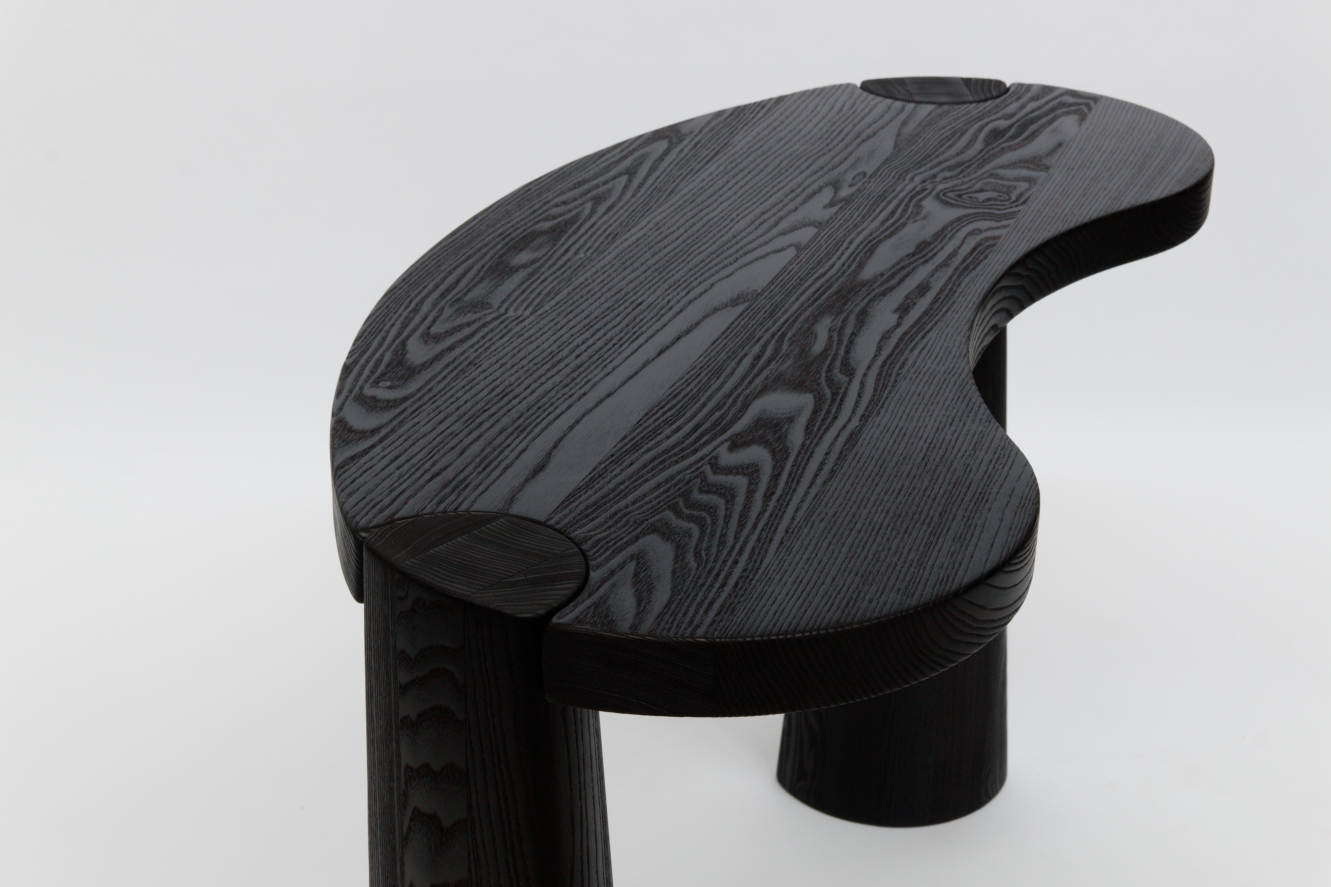 Burnt Ash Ki Desk 115 by Victoria Magniant For Sale at 1stDibs