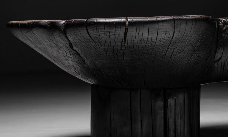 Burnt Beech Coffee Table, Made in Wales For Sale at 1stDibs