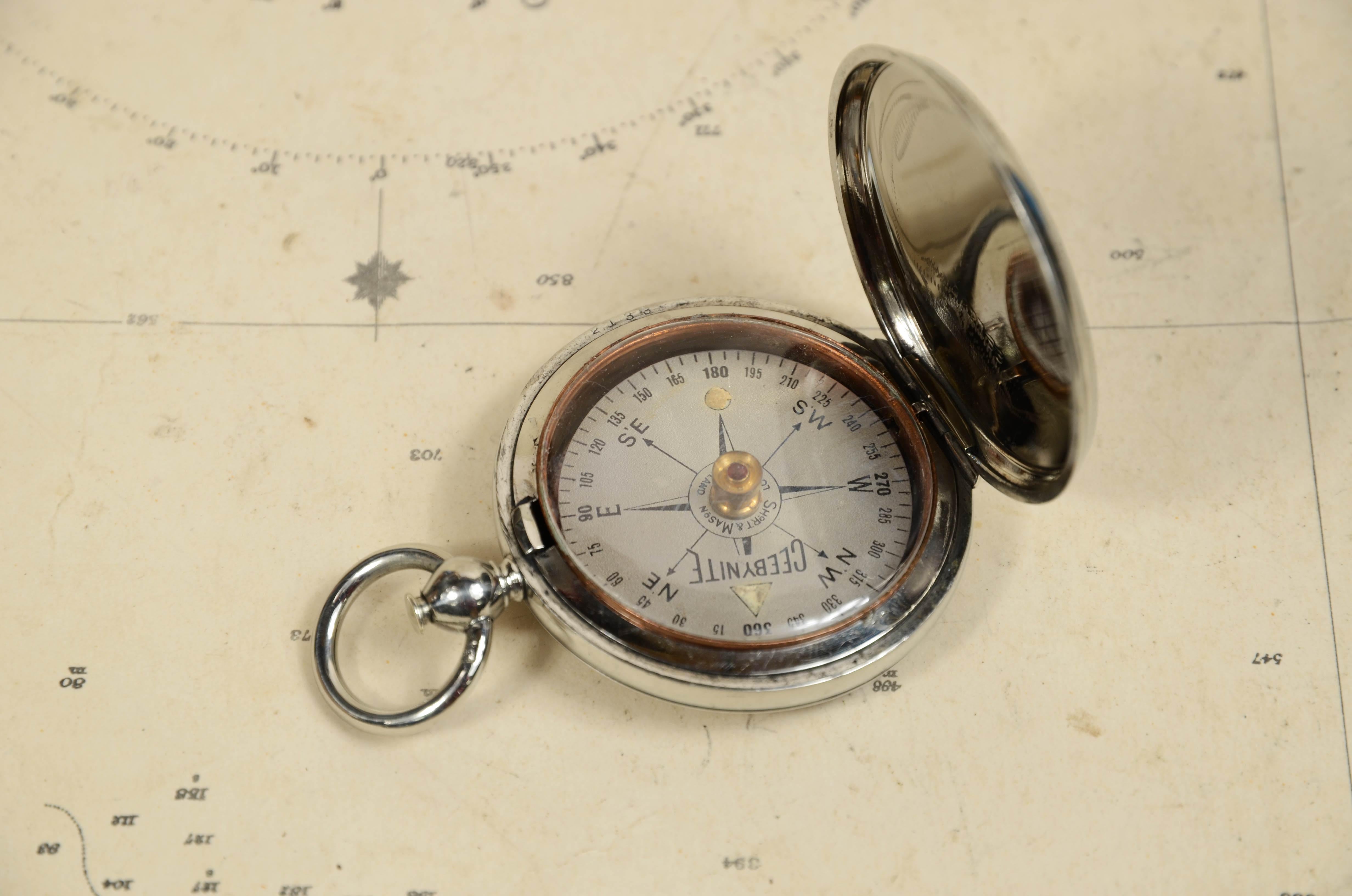 Pocket compass in use by U.S. Air Force officers in 1915 For Sale at ...