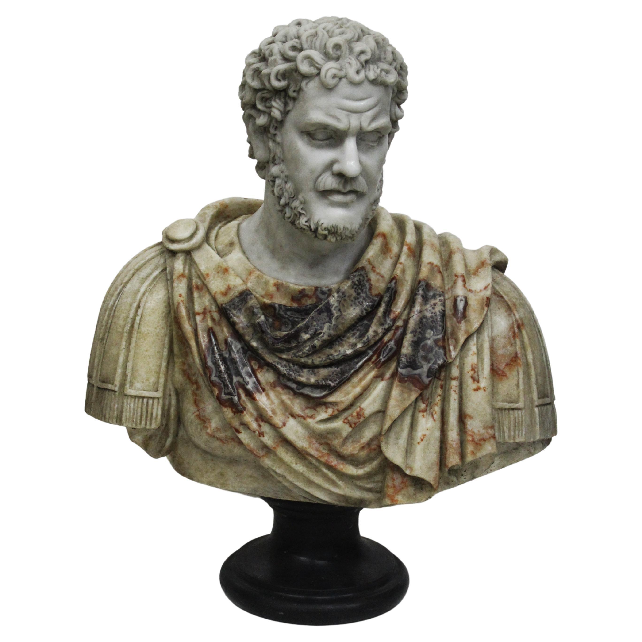 Bust of a Roman Emperor Septimus Severus at 1stDibs