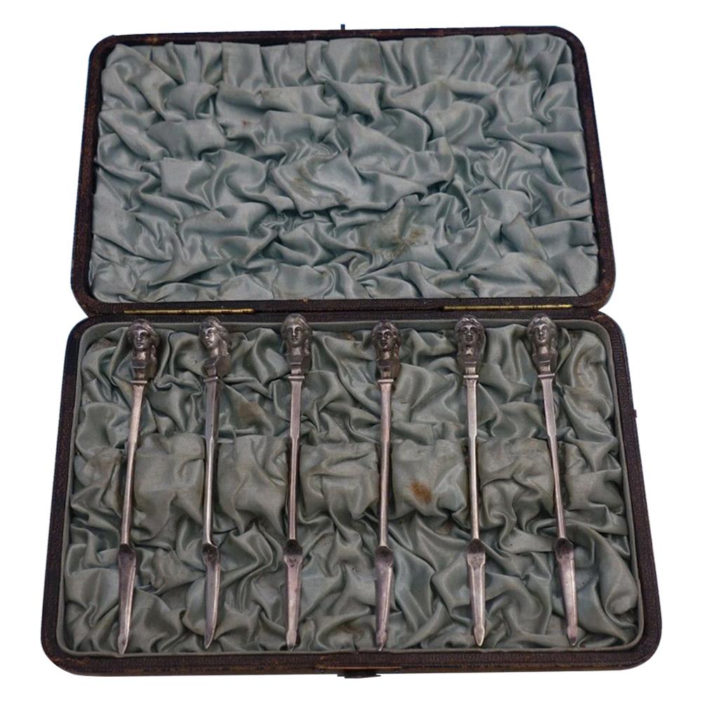 Set of Victorian Gorham Sterling Spoons in Box at 1stDibs | victorian ...