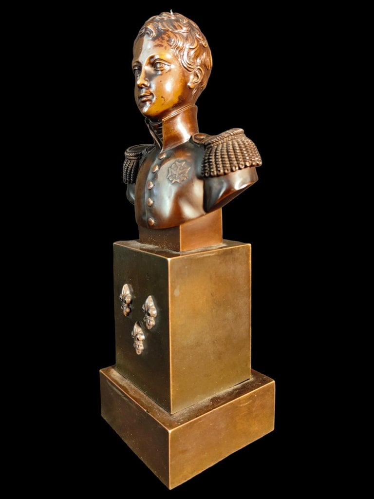 Bust of a French Child 19th Century For Sale at 1stDibs