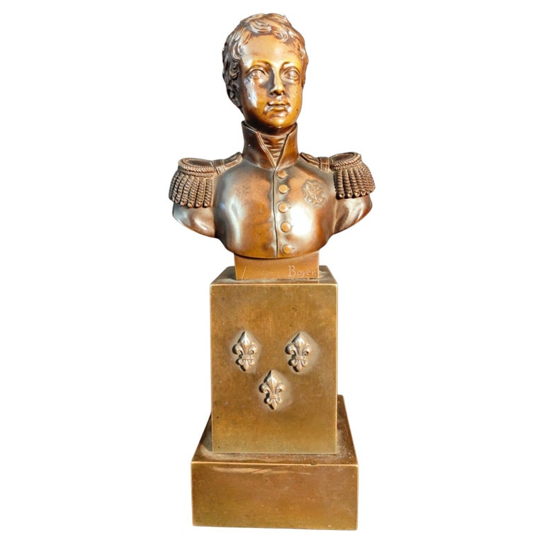 Bust of a French Child 19th Century For Sale at 1stDibs