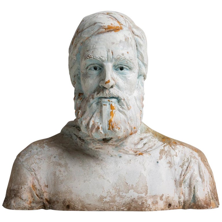 Bust of Sea Captain, America, 19th Century at 1stDibs