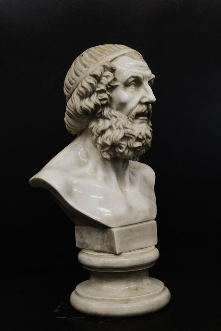 Bust Sculpture Omero For Sale at 1stDibs