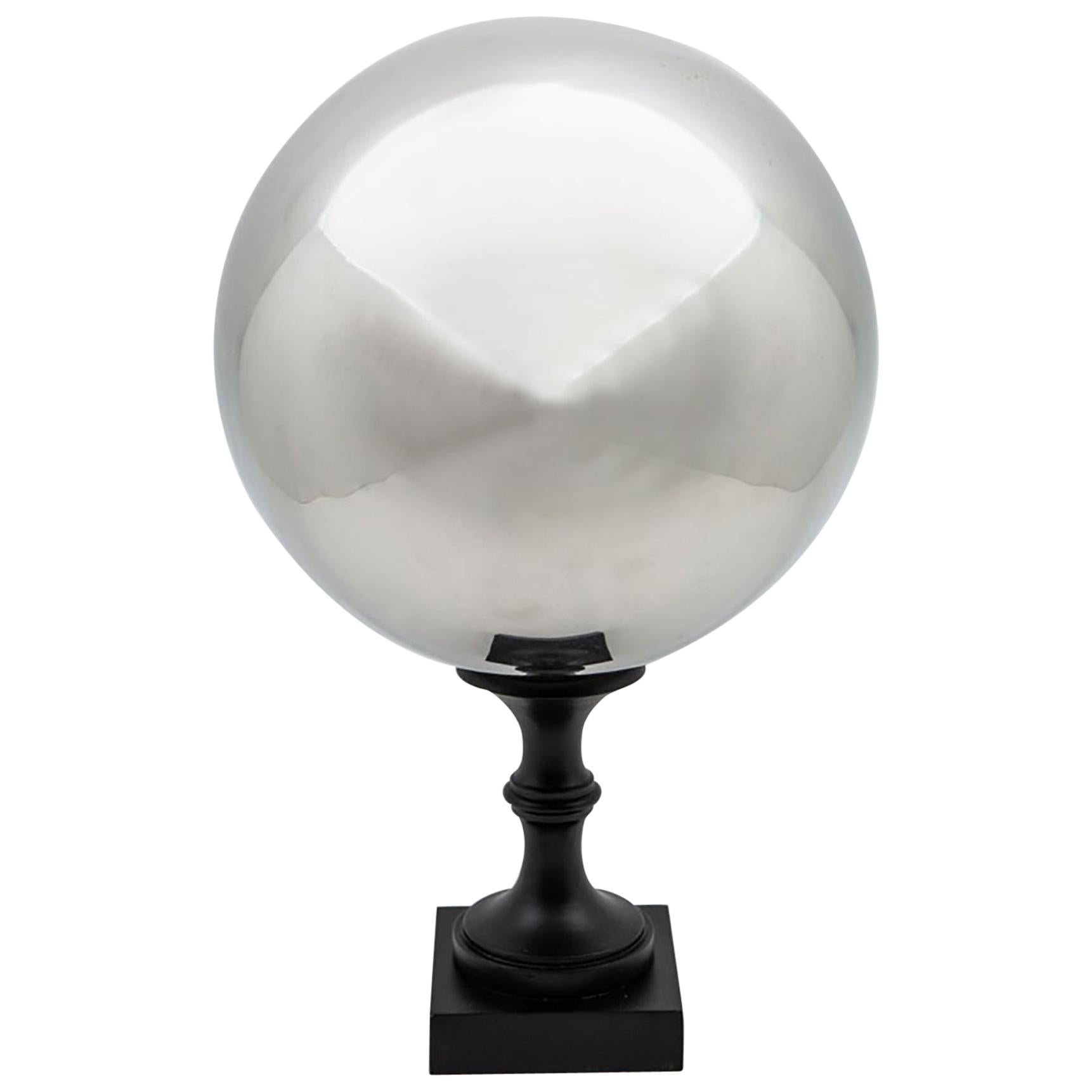MERCURY GLASS BUTLER'S BALL at 1stDibs