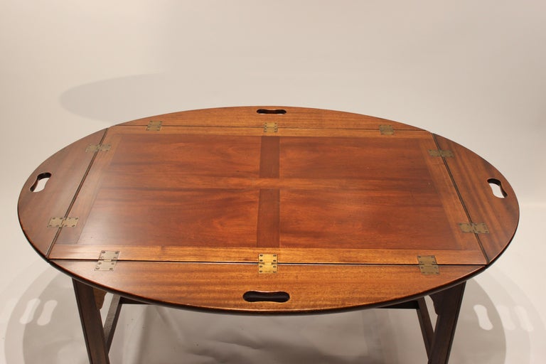 Butler's Tray in Mahogany and of English Design from the 1960s at 1stDibs