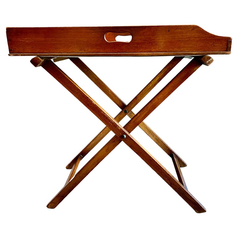 Butler's Tray-on-Stand at 1stDibs