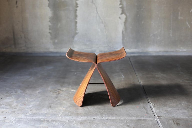 Butterfly Stool by Sori Yanagi for Tendo Mokko For Sale at 1stDibs