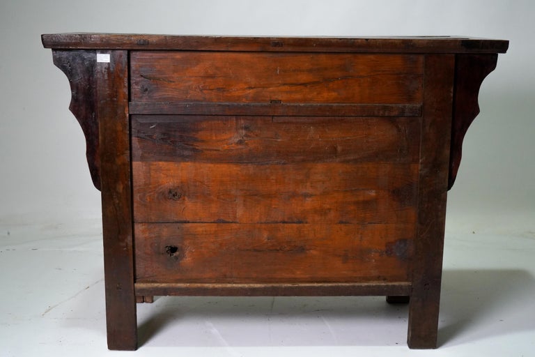 Butterfly Style Storage Chest with 2 Drawers, Original Patina For Sale ...