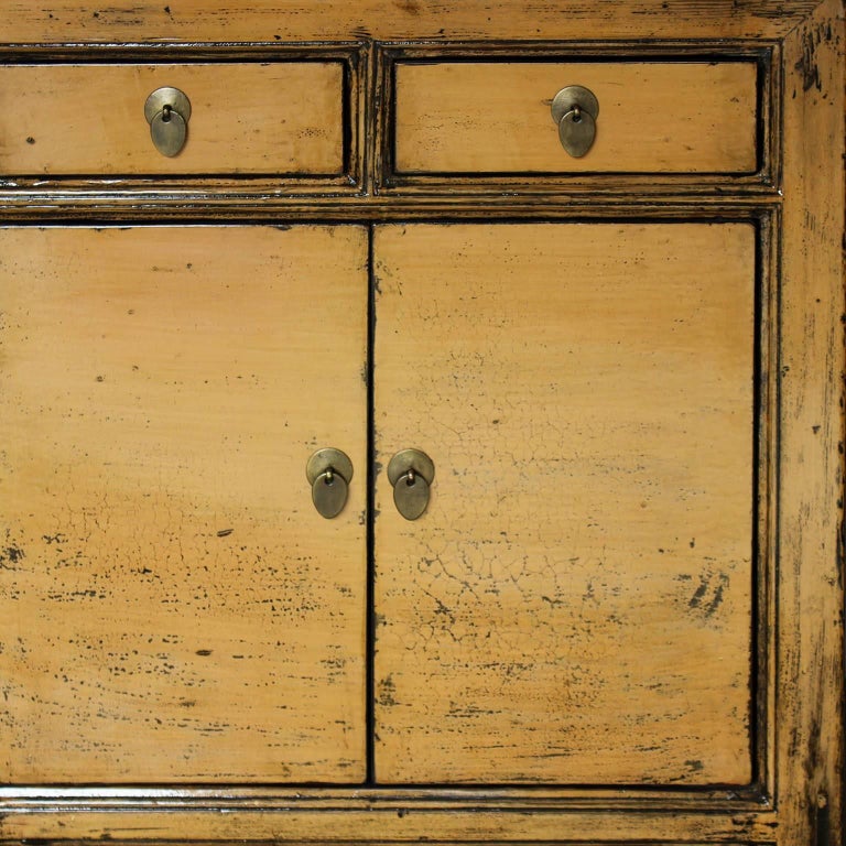 Butterscotch Yellow Sideboard at 1stDibs