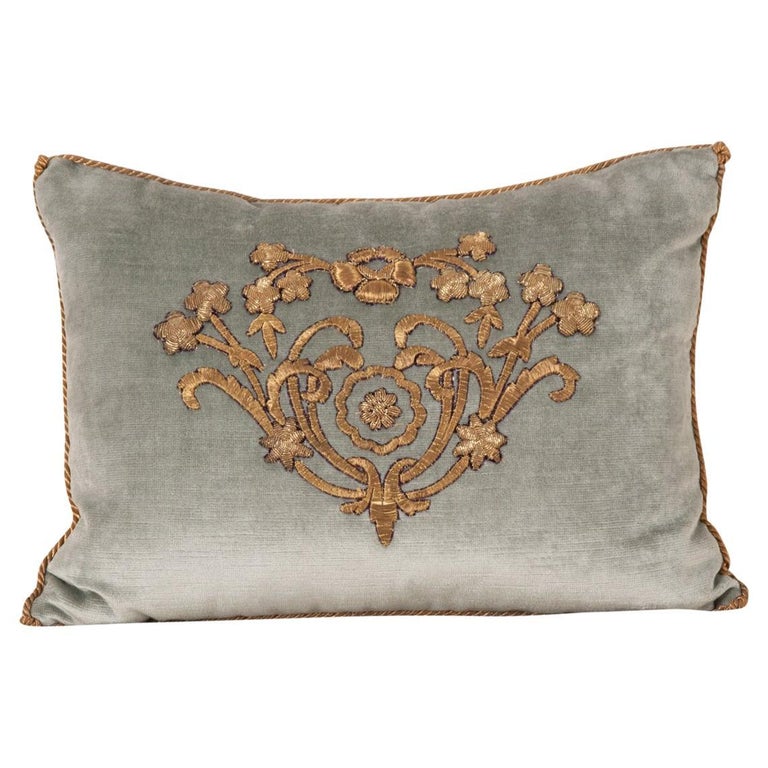 B.Viz Design Antique Textile Pillow For Sale at 1stDibs