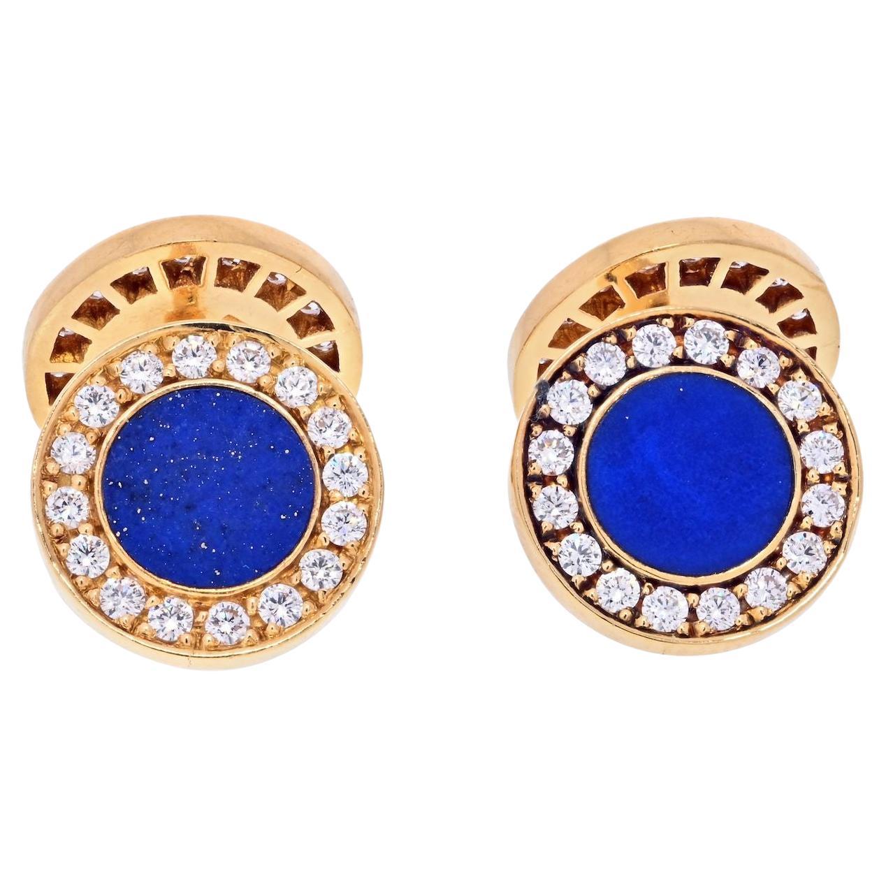 Unique 18K Gold Cuff Links at 1stDibs