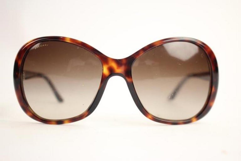 BVLGARI Brown 8068-b 48bgc920 Sunglasses For Sale at 1stDibs