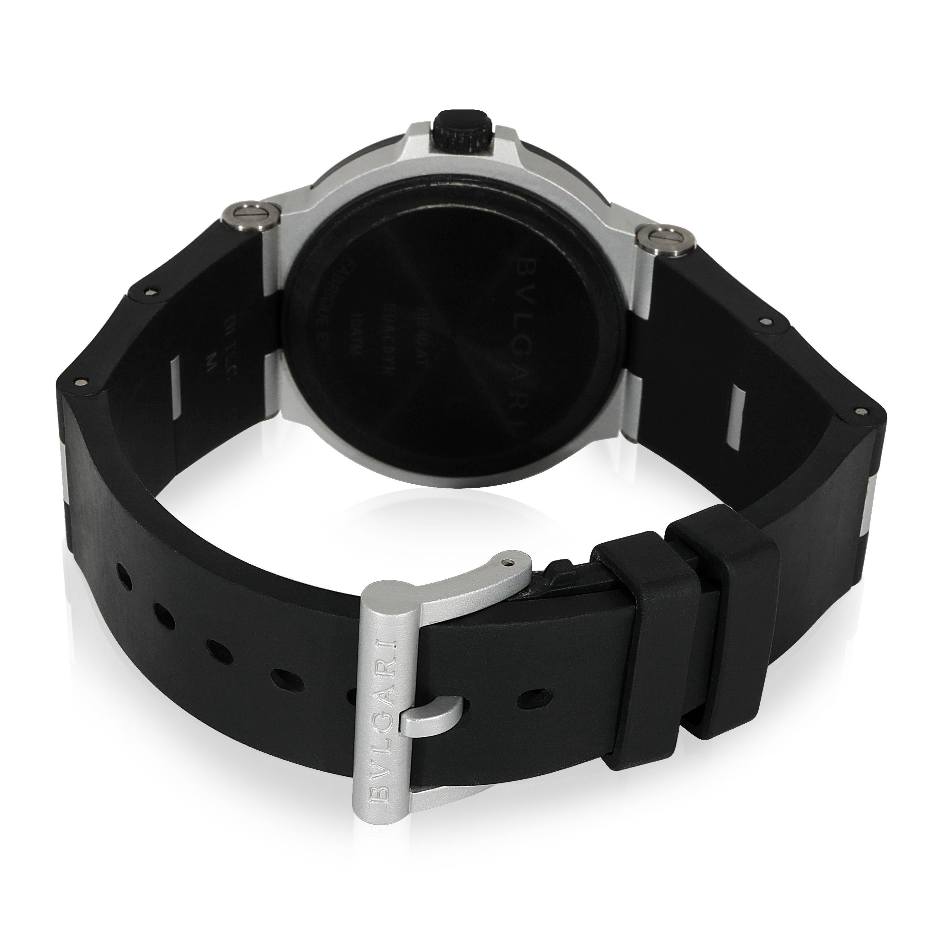 Bvlgari 103382 BB 40 at Men's Watch in Aluminum For Sale at 1stDibs ...