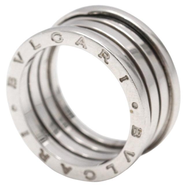 BVLGARI B.ZERO1 Ring in 18K White Gold – Iconic Italian Design, Brand ...