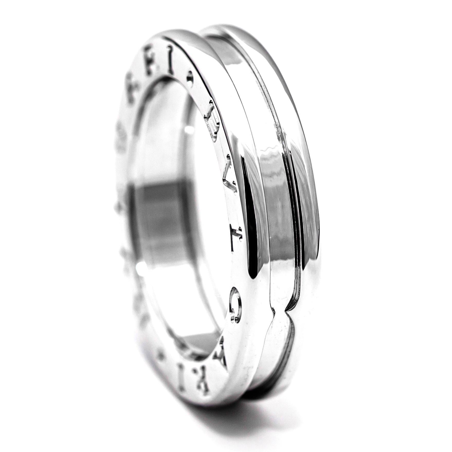 Bvlgari B.Zero 1 White Gold Ring For Sale at 1stDibs