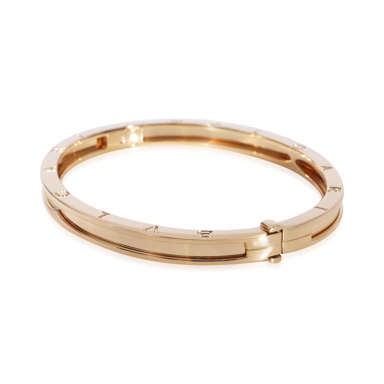 BVLGARI B.Zero1 Bangle in 18K Yellow Gold For Sale at 1stDibs