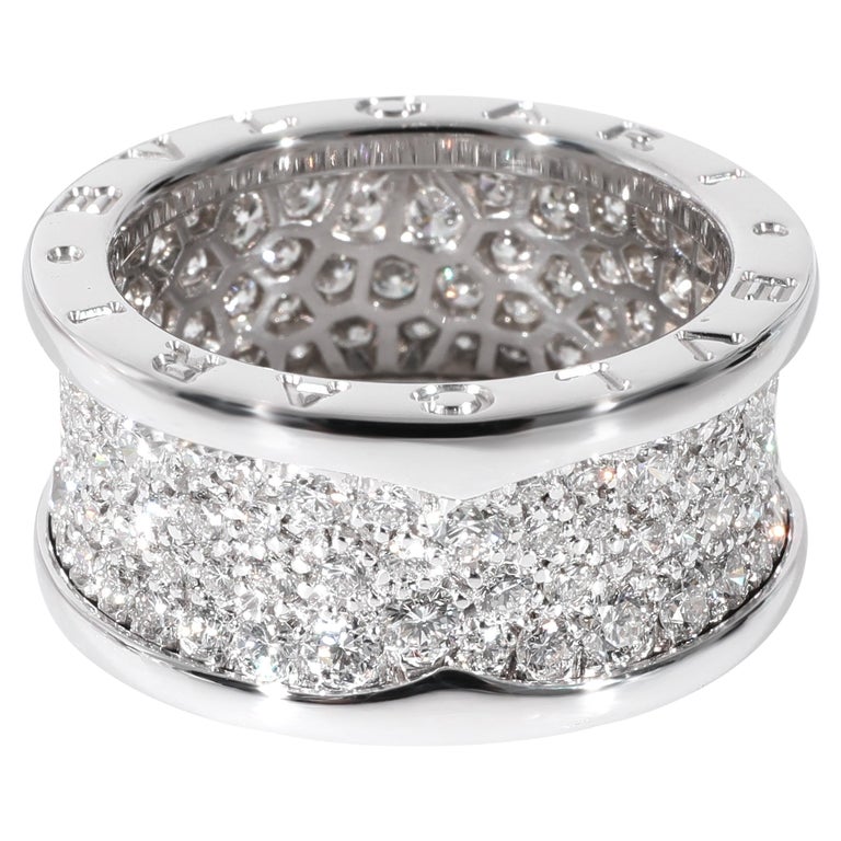 Bvlgari B.Zero1 Diamond Ring in 18k White Gold 2.24ctw For Sale at 1stDibs
