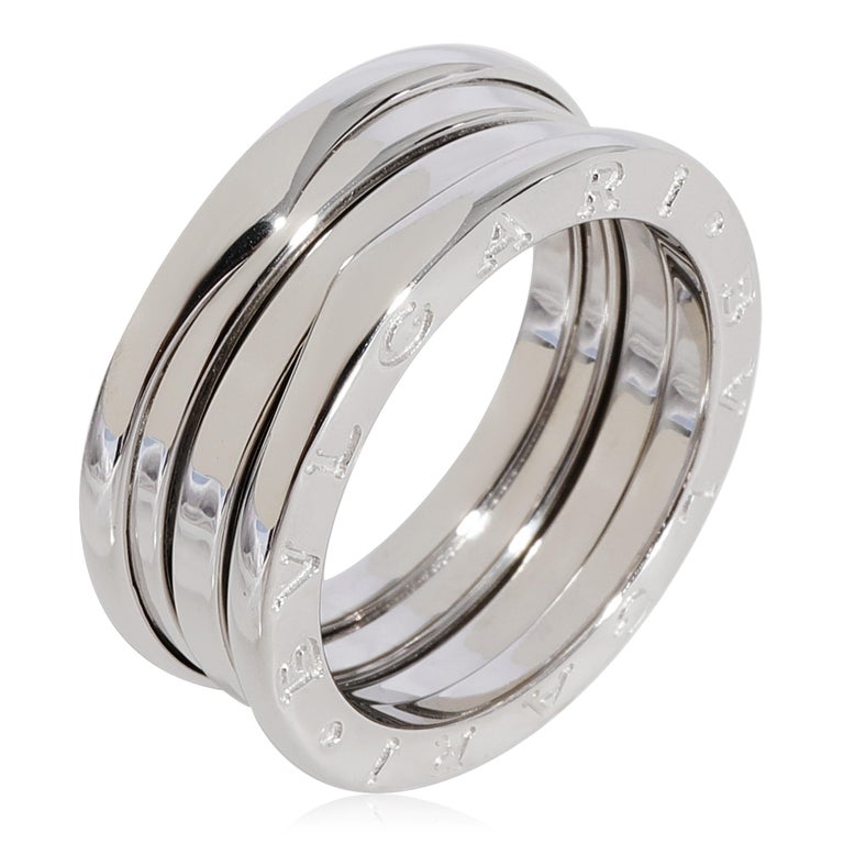 Bvlgari B.Zero1 Ring in 18k White Gold For Sale at 1stDibs