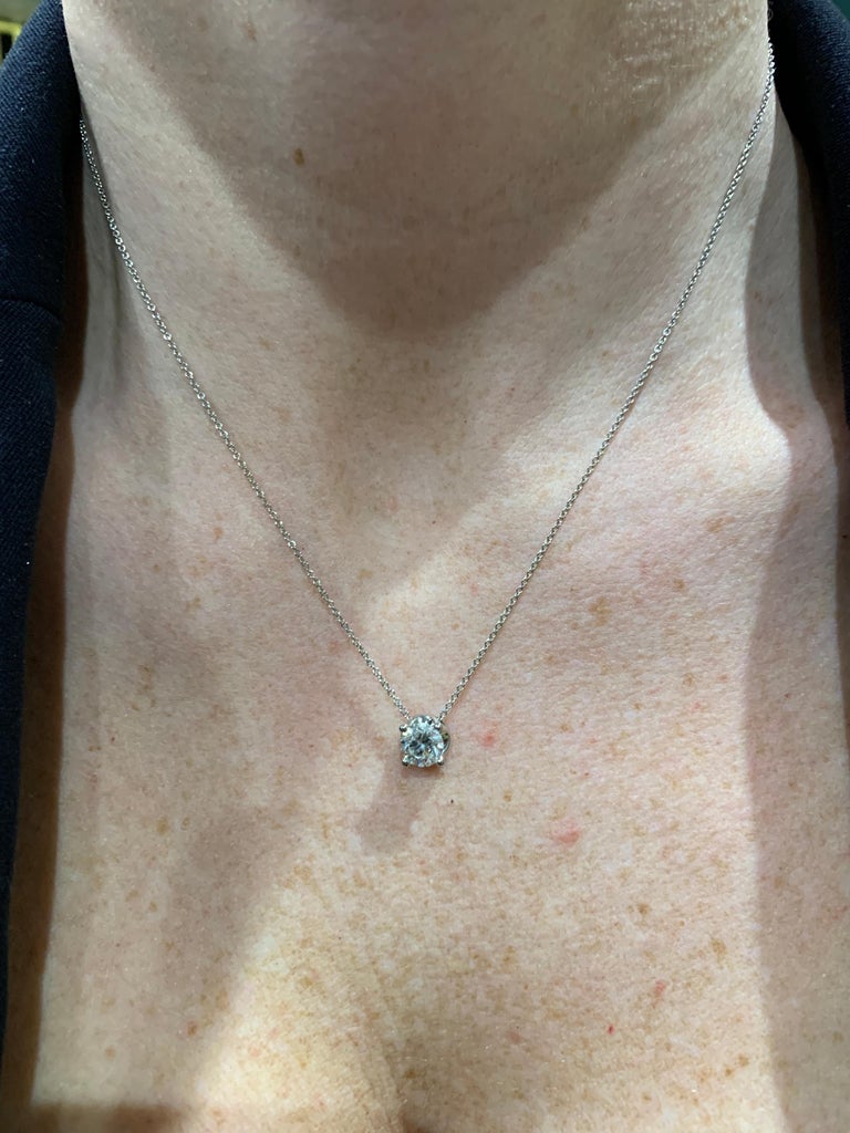 Bvlgari Diamond Corona Necklace 1.02 Carat GIA Certified For Sale at ...