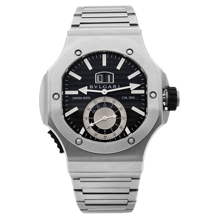 Bvlgari Endurer Daniel Roth Chronosprint Black Dial Automatic Mens ...