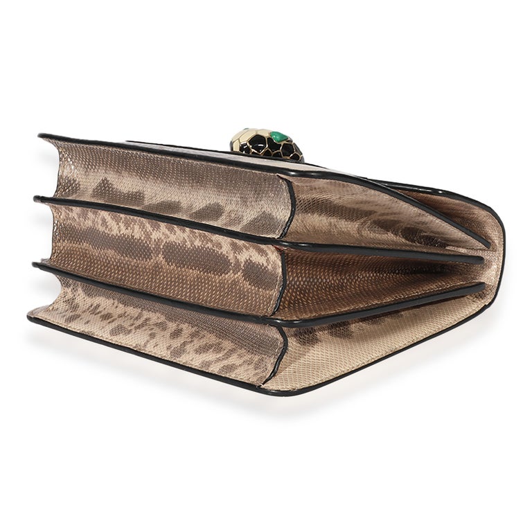 BVLGARI Karung Serpenti Forever Top Handle For Sale at 1stDibs