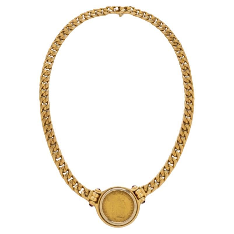 Bvlgari ‘Monete’ American 1806 Half Eagle Liberty Gold Coin Necklace ...
