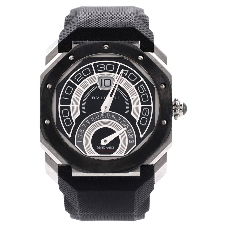 Bvlgari Octo Bi-Retro Automatic Watch Stainless Steel and Ceramic with ...