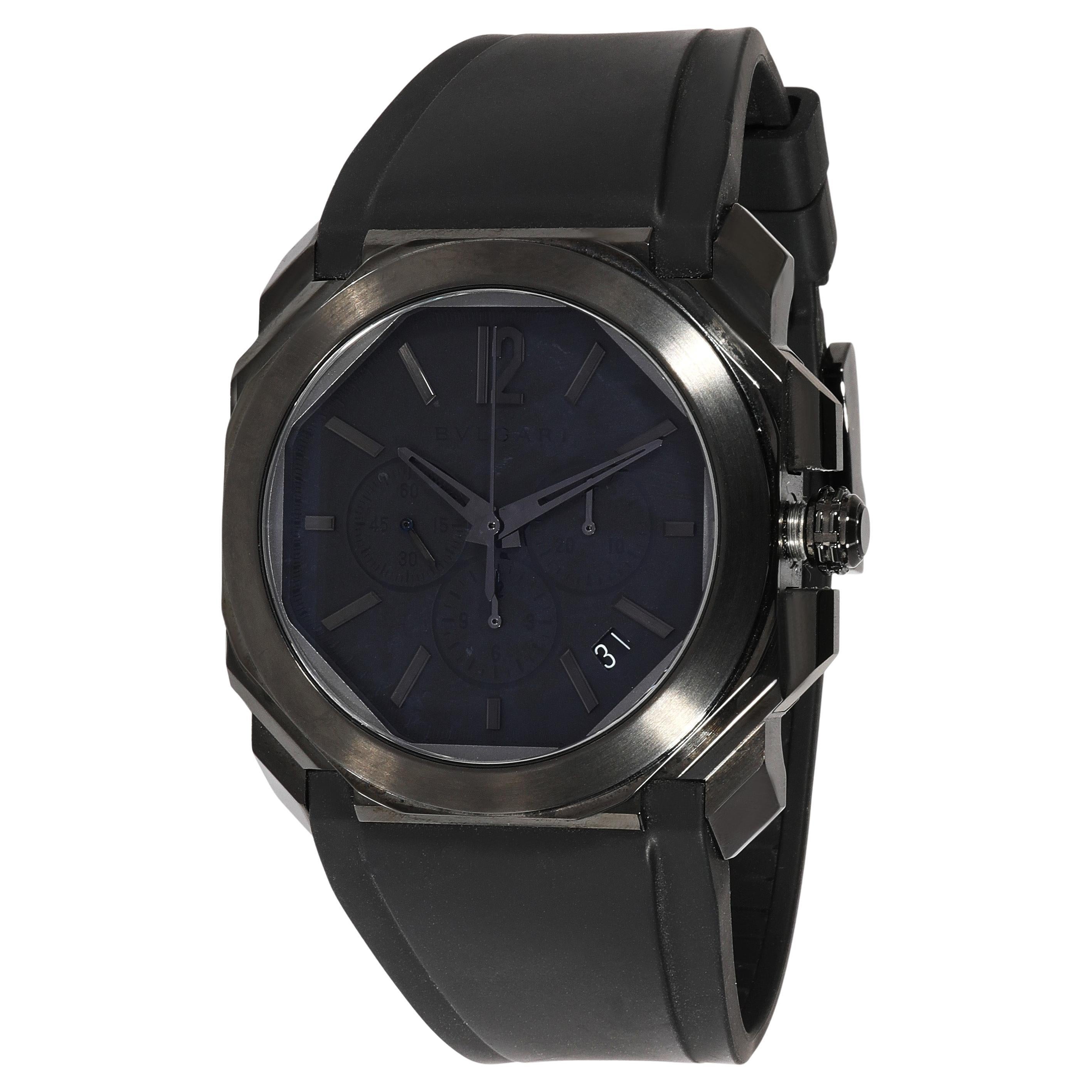Bvlgari Bulgari Assioma Men's Watch AA44 G CH Chronograph 18 Karat ...
